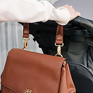 Freshly Picked Stoller Clip, Cognac