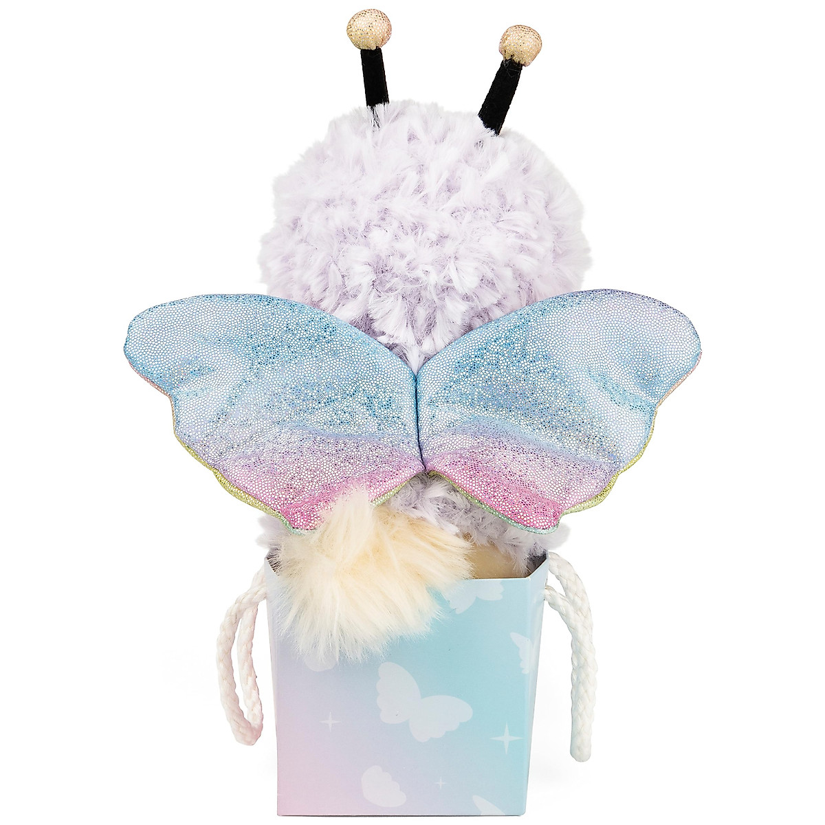 GUND The World’s Cutest Dog Boo Itty Bitty Boo #63 Butterfly Plush Stuffed Animal Dog, 5”