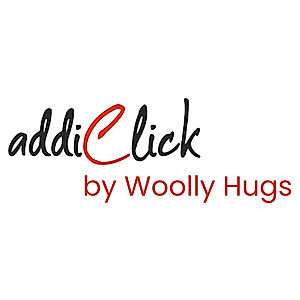 Addi Click by Woolly Hugs Interchangeable Circular System with Exclusive Red Cords (European Version) with Red Gauge