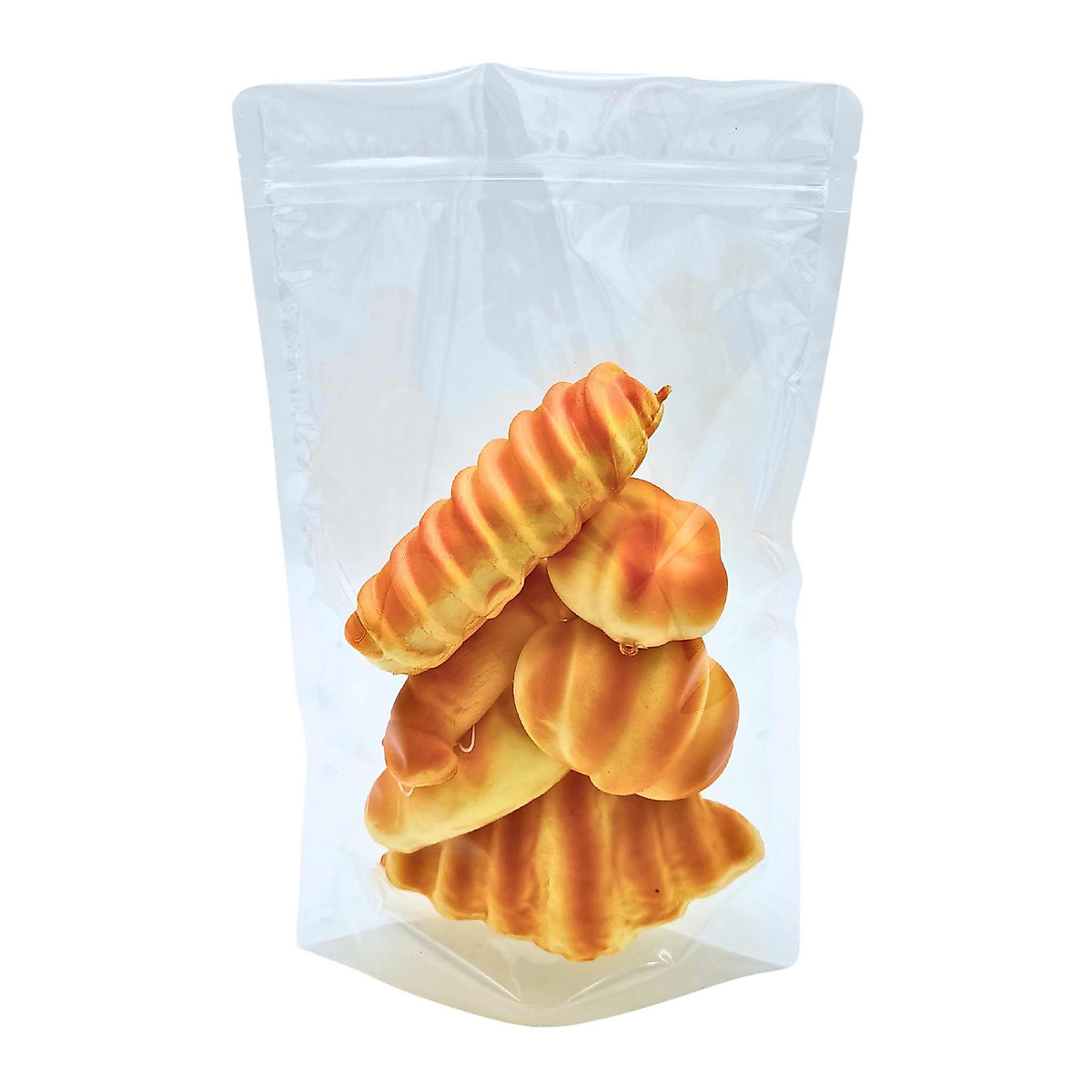 Green Harvest 9" x 14" x 4" Resealable Clear Zipper Stand Up Pouch Bag Gusset Bottom Food Storage Heat Seal Packaging - Large - 50 Count