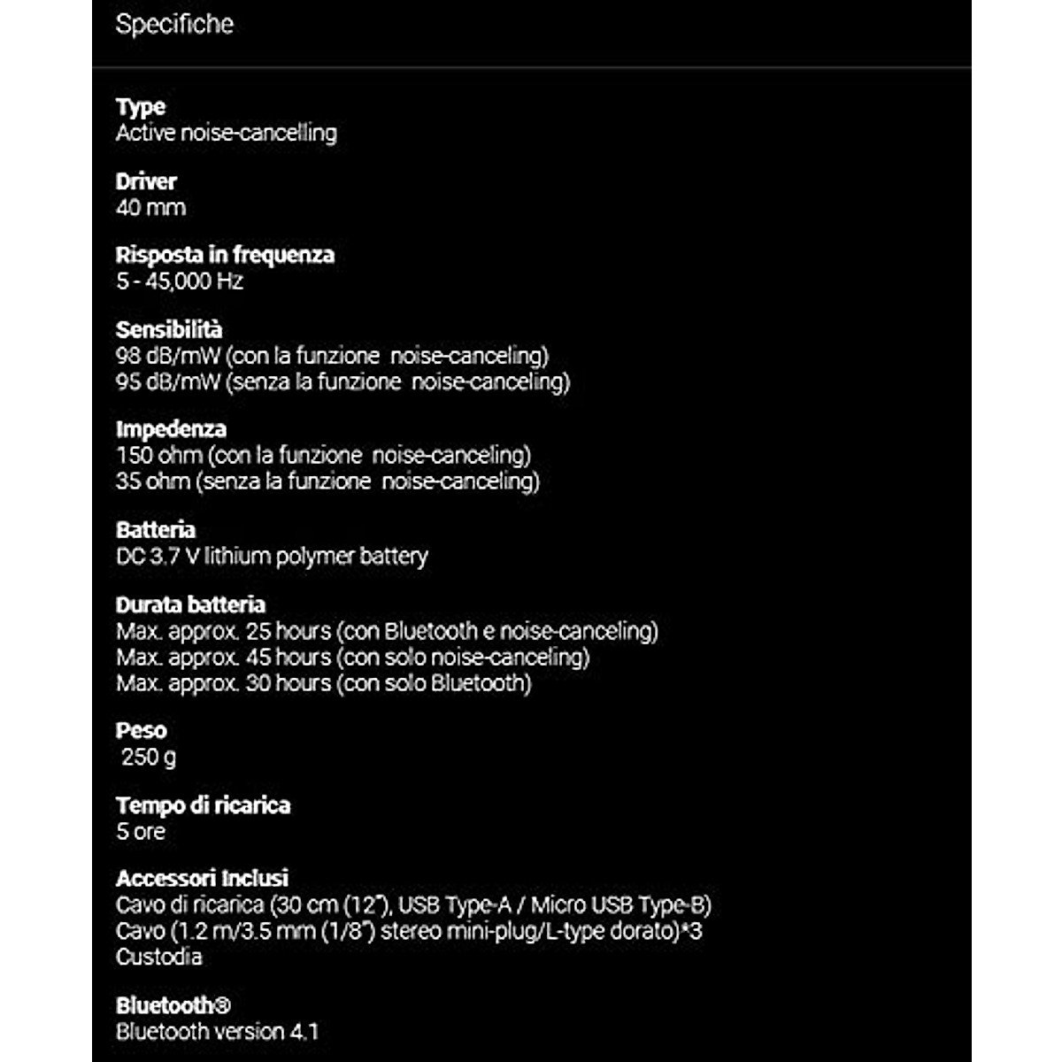 Audio-Technica ATH-ANC700BT QuietPoint Bluetooth Wireless Noise-Cancelling High-Resolution Audio Headphones, Black