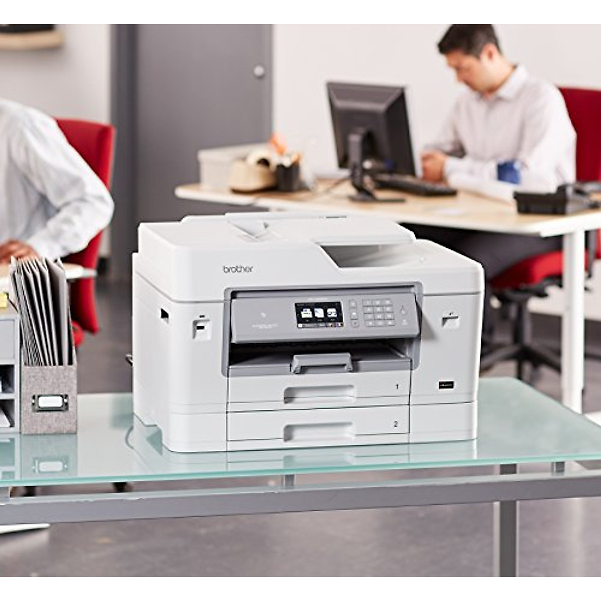 Brother MFC-J6935DW Inkjet All-in-One Color Printer, Wireless Connectivity, Automatic Duplex Printing, Amazon Dash Replenishment Ready