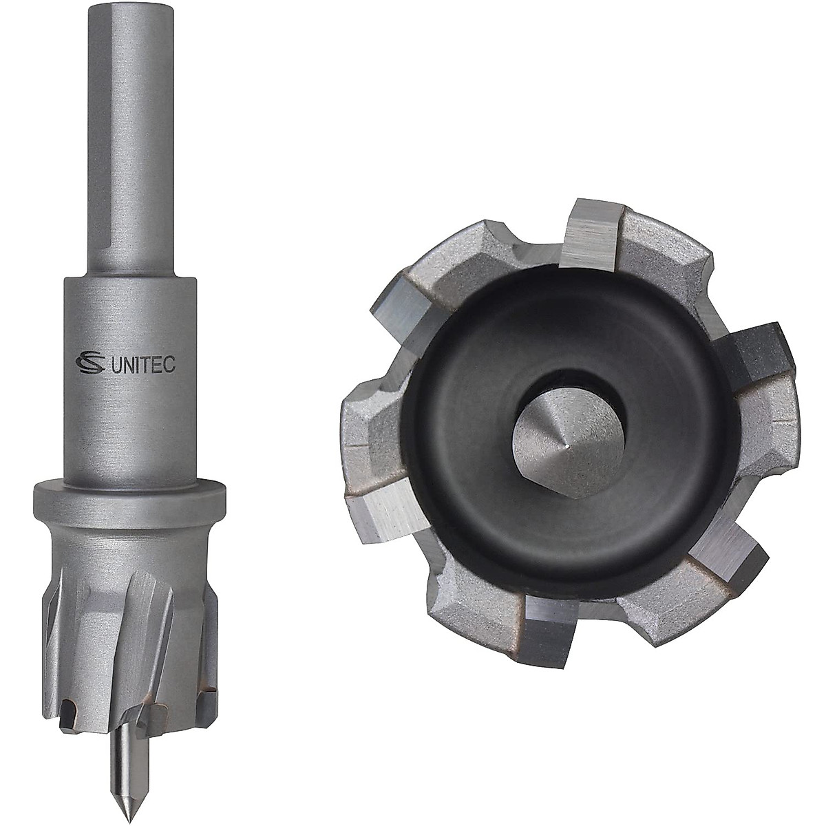 CS Unitec 2-Series Professional-Grade Tungsten Carbide-Tipped Hole-Saw for Metal 1-1/16" (2-1-134)