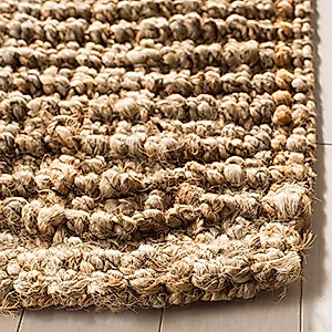 SAFAVIEH Natural Fiber Collection 8' x 10' NF447A Handmade Chunky Textured Premium Jute 0.75-inch Thick Area Rug