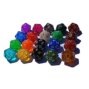The 20/20 Dice Pack | Twenty 20-Sided Dice