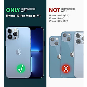 SUPCASE Unicorn Beetle Pro Mag Case for iPhone 13 Pro Max (2021 Release) 6.7 Inch, Compatible with MagSafe Full-Body Rugged Belt-Clip Case with Built-in Screen Protector & Kickstand (Space Gray)