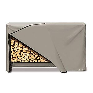 Two Dogs Designs 2D-LR96245 Log Rack Cover With Level 4 UV Protection, 96-Inch, Khaki
