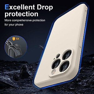 CMYFUTNG for iPhone 13 Case,[Silky Touch Premium Liquid Silicone][Camera Protection] [Soft Anti-Scratch Microfiber Lining],Slim Soft Shockproof Phone Case,White 1-ip13-02