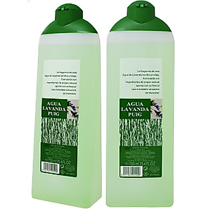 2 Agua Lavanda Cologne 750ml/25.5oz.