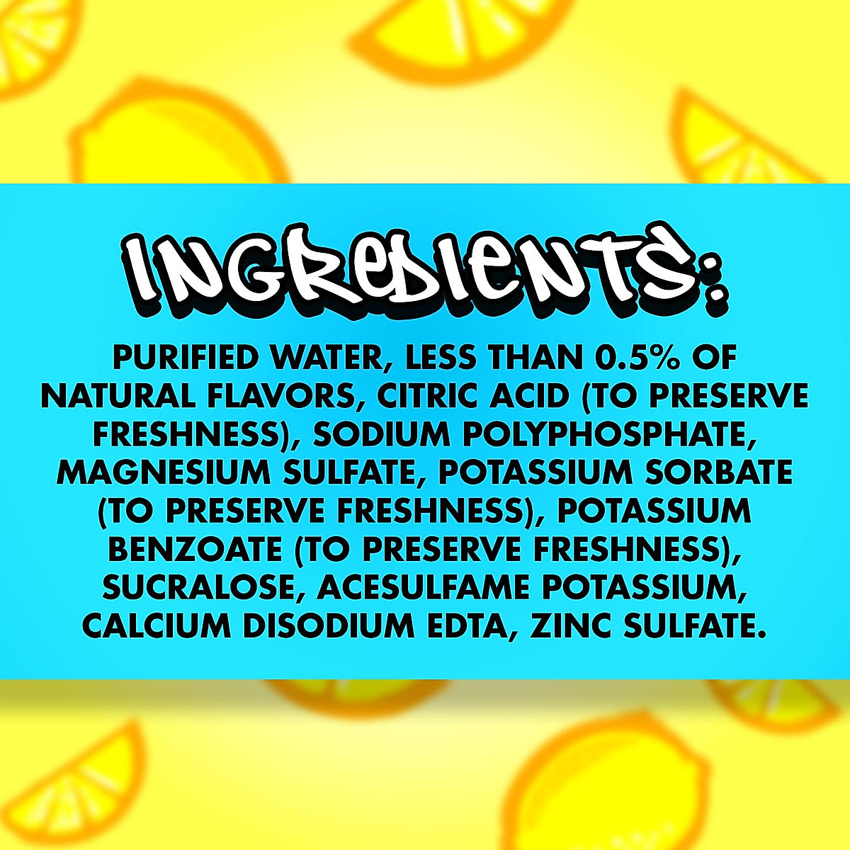 Splash Refresher, Lemon Flavor Water Beverage, 8 Fl Oz Plastic Bottles (24 Count)