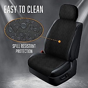 Samsonite, Neoprene Waterproof Car Seat Cover, Universal - Fits Most Vehicles, Non-Slip Backing, Side Airbag Compatible, Super Easy Slip-On Assembly