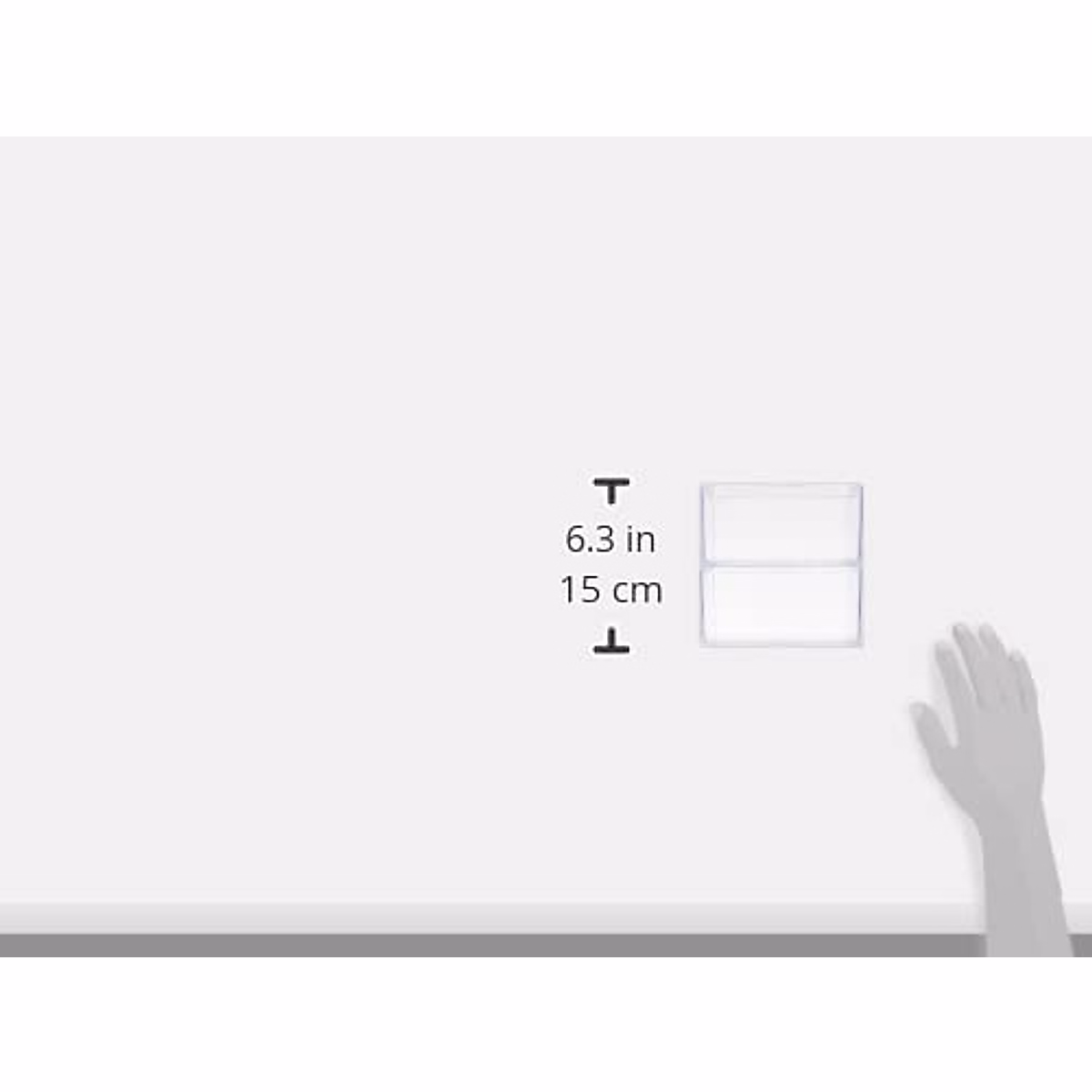 Deflecto Stackable Cube Organizer