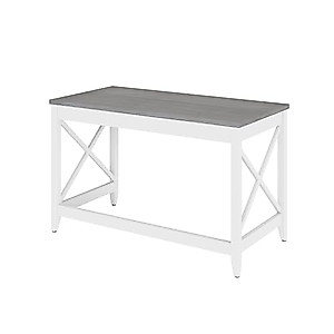 Alera ALEWSF4824GY 47.24 in. x 23.62 in. x 29.53 in. Farmhouse Writing Desk - Gray