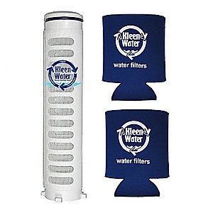 1 1/2 Inch 100 Mesh Spin-Down Sand Separator Replacement Filter Screen FS1-1/2-RE, Two Genuine KleenWater Can Holders