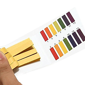 PH 1-14 Test Paper Litmus Strips Water Acid Alkaline Test Kit 80pcs Per Pack (4 packs)