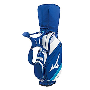 Mizuno 2021 Tour 6-Way Stand Bag, Staff, Blue, White