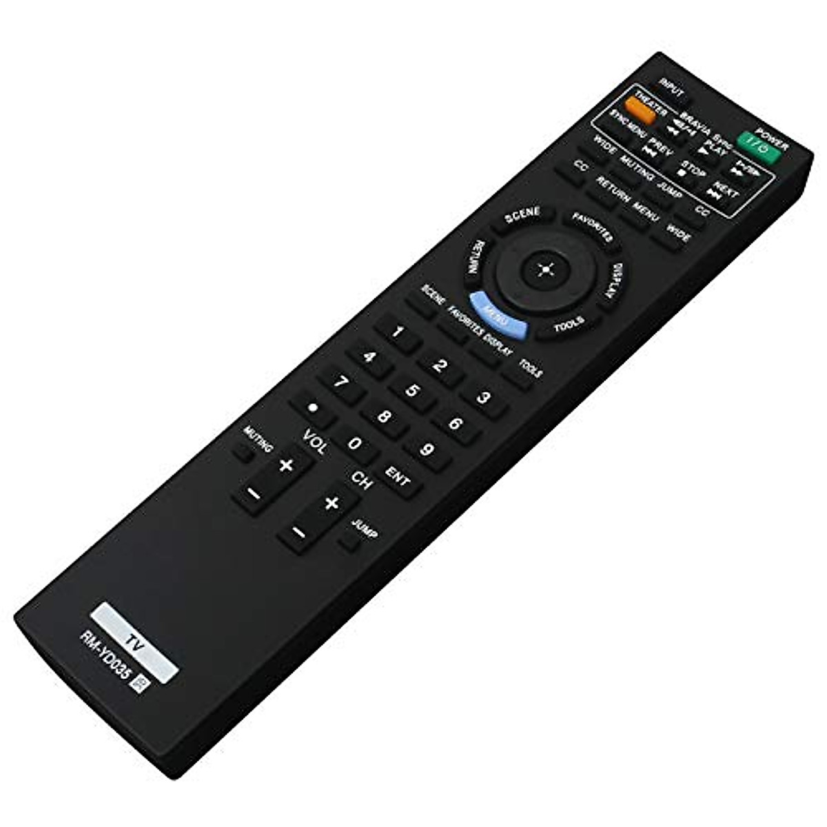 RM-YD035 Replacement Remote Control fit for Sony Bravia TV KDL-22BX300 KDL-32BX300 KDL-32FA600 KDL-32EX301 KDL-32EX400 KDL-40EX401 KDL-40EX400 KDL-46EX401 KDL-46EX400 KDL22BX300 KDL32BX300 KDL32FA600