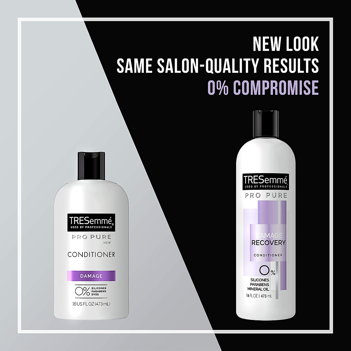 TRESemmé Conditioner Conditioner for Damaged Hair Damage Recovery Silicone Free Conditioner 16 oz 4 Count