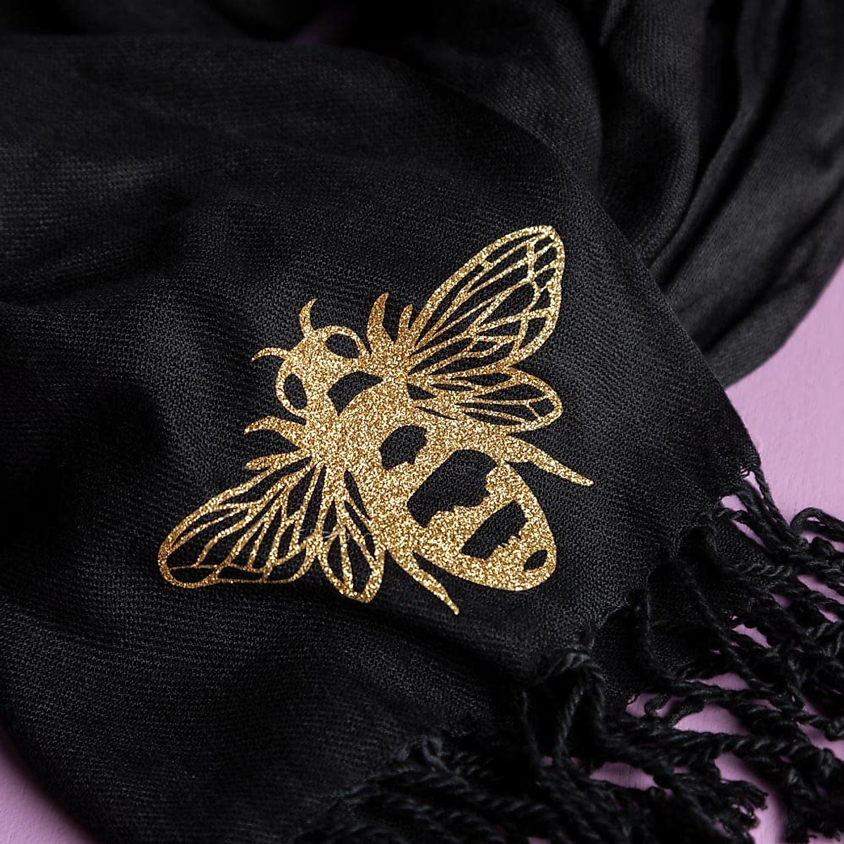 Cricut Smart Glitter Iron On (13 in x 3 ft), Iron On Vinyl Roll for DIY Projects, Matless Cutting, All Surface Applicable, Washable HTV for Stickers & Home Decor, Cricut Maker 3 & Explore 3, Gold