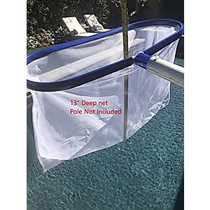 Mazza 18" Swimming Pool & Spa Skimmer, Ultra Fine Mesh Net