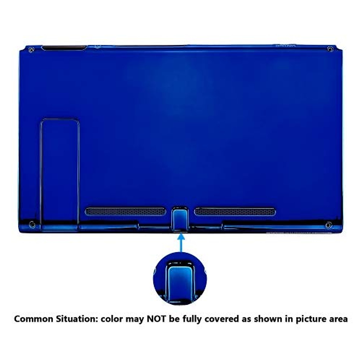 Chrome Blue Custom Console for Nintendo Switch (Tablet Only)