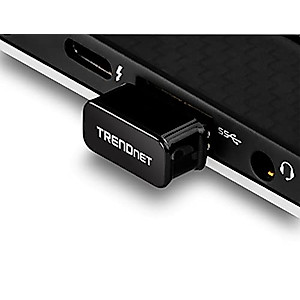 TRENDnet Micro N150 Wireless & Bluetooth 4.0 USB Adapter, Class 1, N150, Up to 150Mbps WiFi N, TBW-108UB Silver