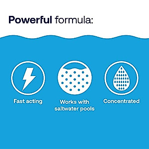 HTH 67069 Swimming Pool Care Phosphate Remover - Clears Cloudy Water and Prevents Algae Growth