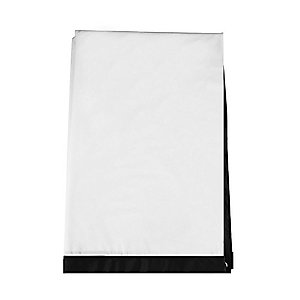 Yosoo Health Gear Portable Projector Screen, Foldable Anti-Crease White Projector Movie Screen Curtain Projection Screen for Home Outdoor Indoor(60 Inch)