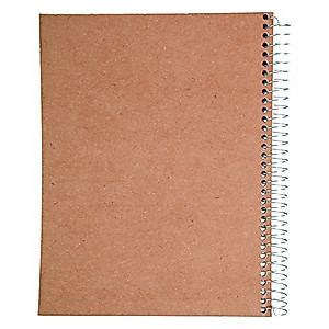 Mead Spiral Notebook, 5 Subject, College Ruled Paper, 180 Sheets, 10-1/2" x 8", Color Selected For You, 1 Count (05682)