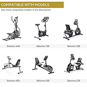 Omilik 9V 6ft AC Adapter Power Cord Replacement fit for Schwinn A10 A15 A20 A25 120 130 240 227P 213 220 223 230 PT101 Exercise Bike,Gold's Gym Cycle Trainer 400 R Ri 300 C Ci Bicycles Charger