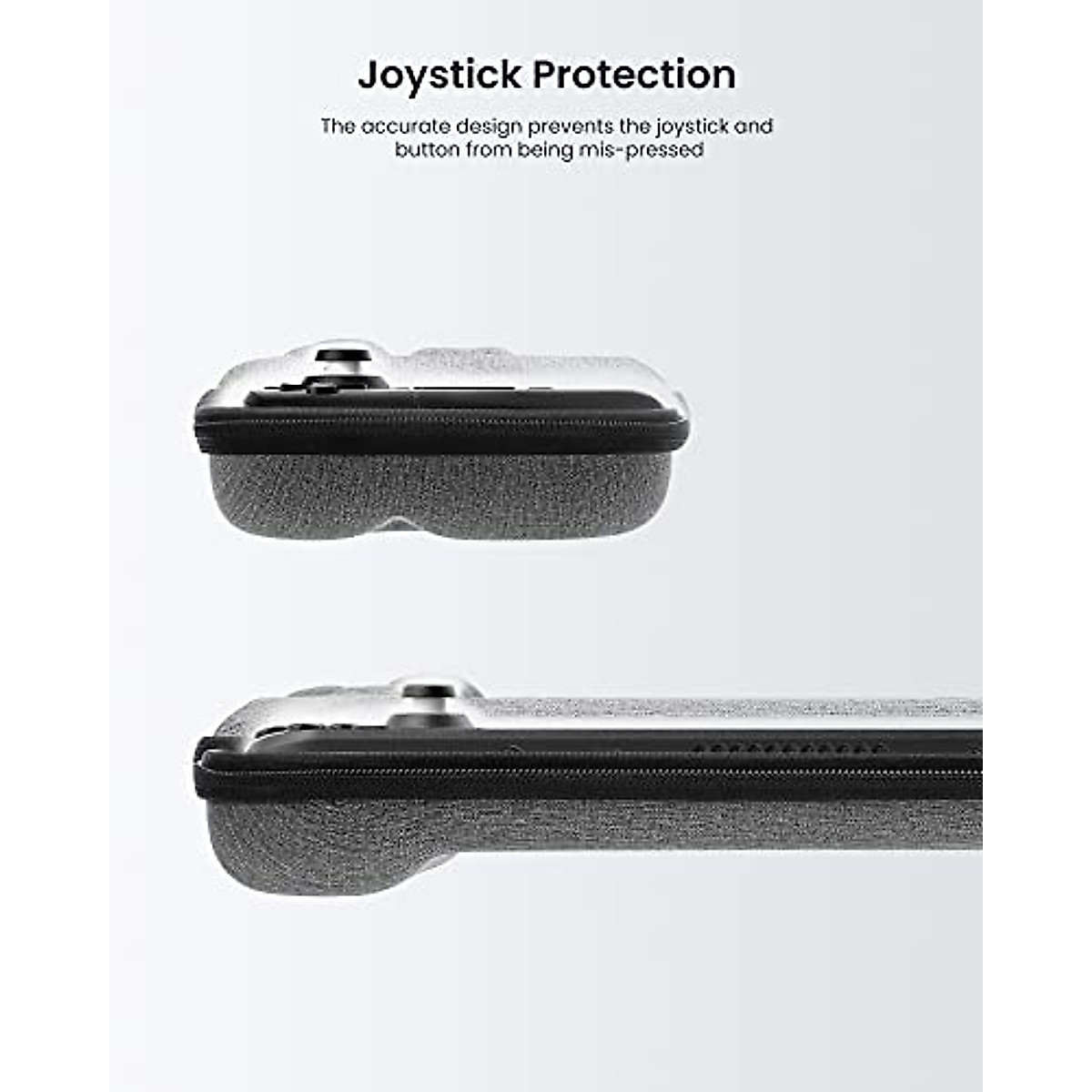 tomtoc Carrying Case Compatible with Steam Deck, Protective case, Hard Portable Travel Carrying bag for Steam Deck Console & Accessories, Shockproof, Travel friendly