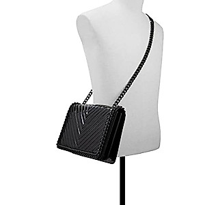 ALDO Women's Greenwald Cross Body Bag, Black/Black