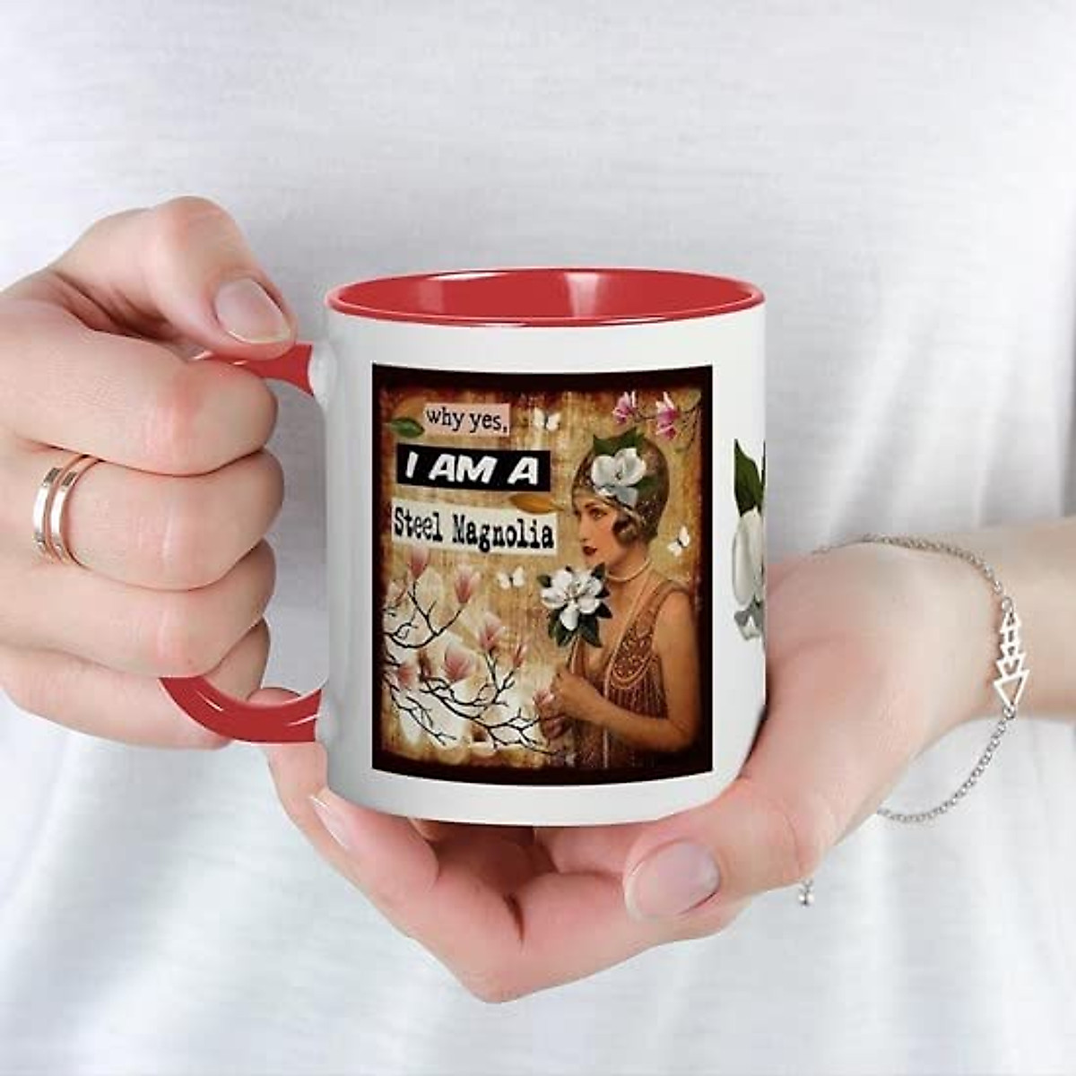 CafePress Steel Magnolia Mug Mugs Ceramic Coffee Mug, Tea Cup 11 oz