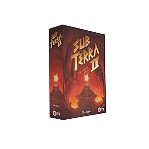 Sub Terra II: Inferno’s Edge – Board Game by Inside the Box 1-6 Players – Board Games for Family – 45-75 Minutes of Gameplay – Games for Game Night – Teens and Adults Ages 14+ - English Version