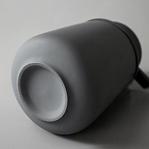 Soap Dispenser 300ml Foam Soap Dispenser Bathroom Ceramic Lotion Shampoo Bottle Conditioner Empty Bottle Soap Dispenser Bathroom (Color : White Liquid)