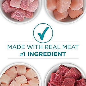 Purina ONE High Protein, Grain Free Pate Wet Cat Food Variety Pack, Grain Free Formula - (24) 3 oz. Cans