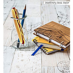 Planet Pens Hotdog Novelty Pen - Cool, Fun, Unique Kids & Adults Office Supplies Ballpoint Pen, Colorful Fast Food Writing Pen Instrument For School and Office