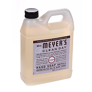 Mrs. Meyer's Clean Day Hand Soap Refill Lavender Multi-Packs 33 Fl Oz (Pack of 2)