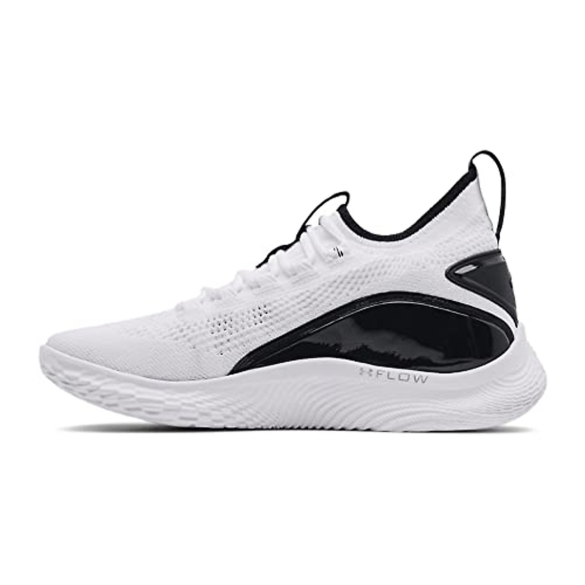 Under Armour UA Curry 8 NM Team Basketball Shoe White-Black-White