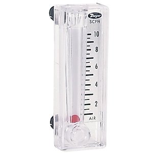Dwyer® Mini-Master® Flowmeter, MMF-1, +/- 10% Accuracy of Full Scale, .1-1 SCFH air