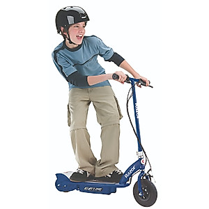 Razor E100 & E125 Kids 24 Volt Motorized Electric Battery Powered Toy Scooters, Blue & Purple
