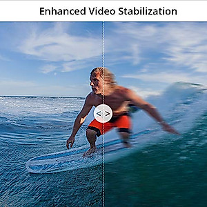 AKASO Brave 7 LE 4K30FPS 20MP WiFi Action Camera with Touch Screen Vlog Camera EIS 2.0 Remote Control 131 Feet Underwater Camera with 2X 1350mAh Batteries Support External Microphone