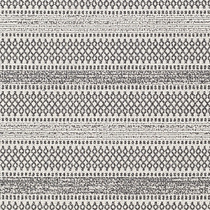 Mark&Day Area Rugs, 8x10 Stone Global Silver Gray Area Rug, Charcoal White Cream Carpet for Living Room, Bedroom or Kitchen (7'10" x 10'2")