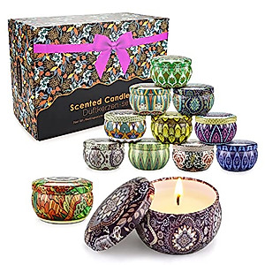 12 Pack Scented Candles Gifts for Women, Candles for Home Scented, Soy Wax Scented Candles Set, Jar Aromatherapy Candles for Stress Relief, Birthday,Mothers Day Gifts for Her