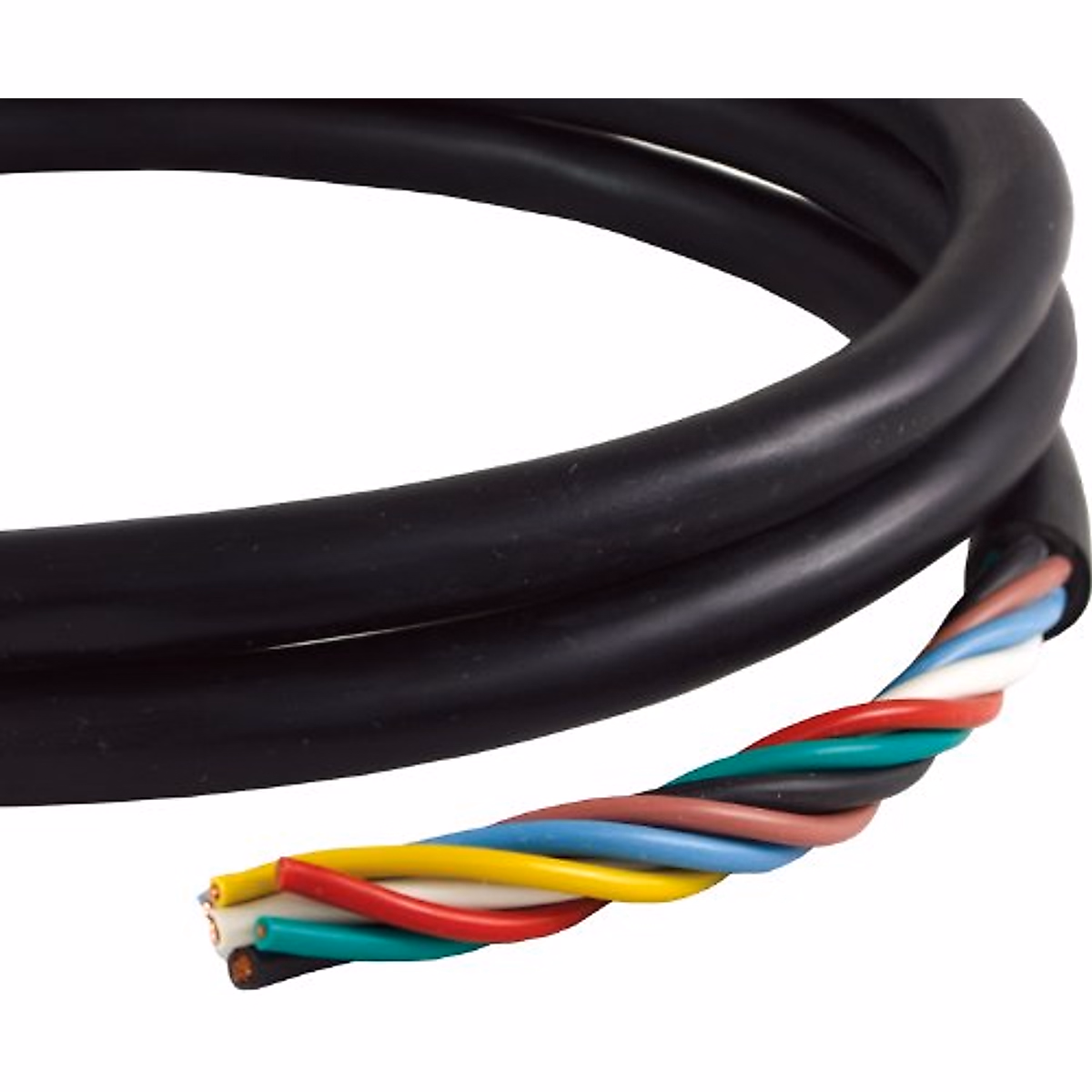 Conntek 10110-300 Heavy-Duty 7-Way Plug to Roj (25 Feet),Black