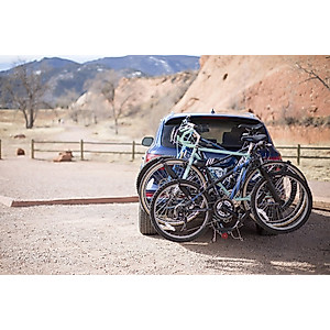 Let's Go Aero BBR253 BikeWing Hitch Rack (4 Tilt Up Four Bike (BBR253)), Black