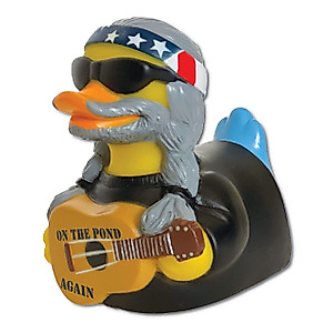 CelebriDucks - On The Pond Again - Floating Rubber Ducks - Collectible Bath Toy Gift for Kids & Adults of All Ages