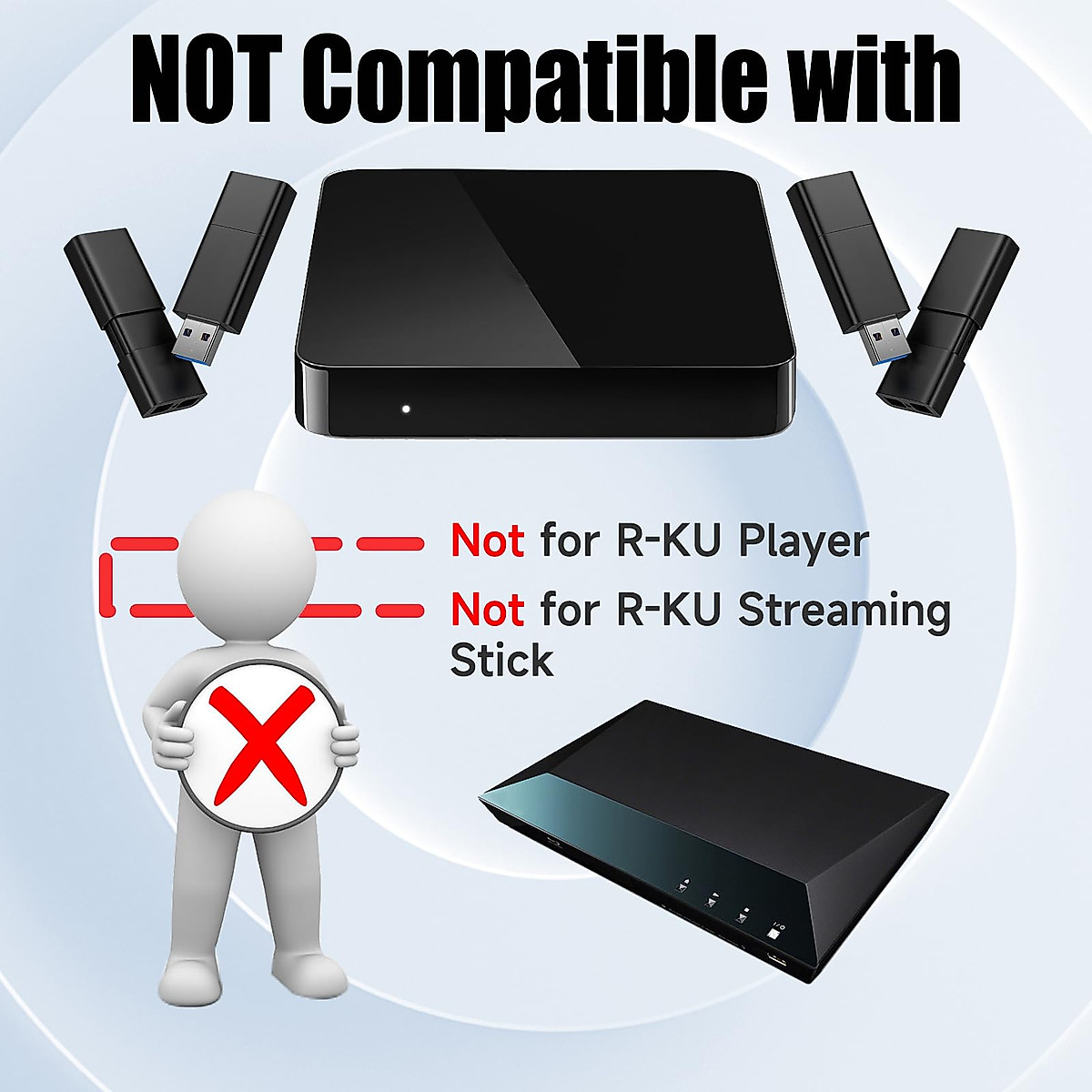 Replacement Remote Compatible for TCL Roku,Hisense Roku,Onn Roku,Insignia Roku, Element Roku,Westinghouse Roku TV.(NOT for Roku Stick and Roku Box)(Pack of 2)