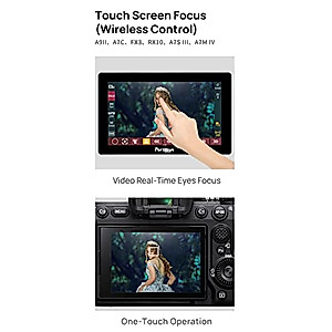 Portkeys LH5P II Camera Control Field Monitor |Touch Screen |Metal Frame |Bluetooth |2200 Nit |5.5" |1920x1080, Control Function Compatible with Canon, Sony, Panasonic, BMPCC, ZCam and Gimbals
