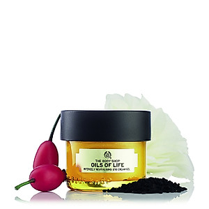 The Body Shop Oils of Life Intensely Revitalising Eye Cream Gel, 0.69 oz.